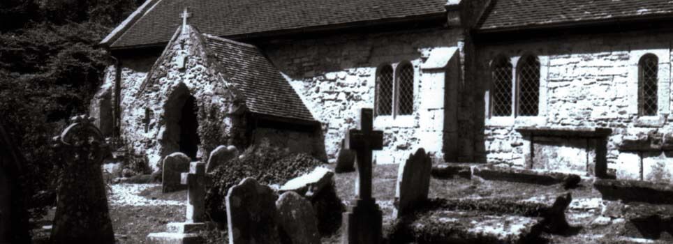 Bonchurch Old Church. Ghosts of the Isle of Wight, with Margo Williams.